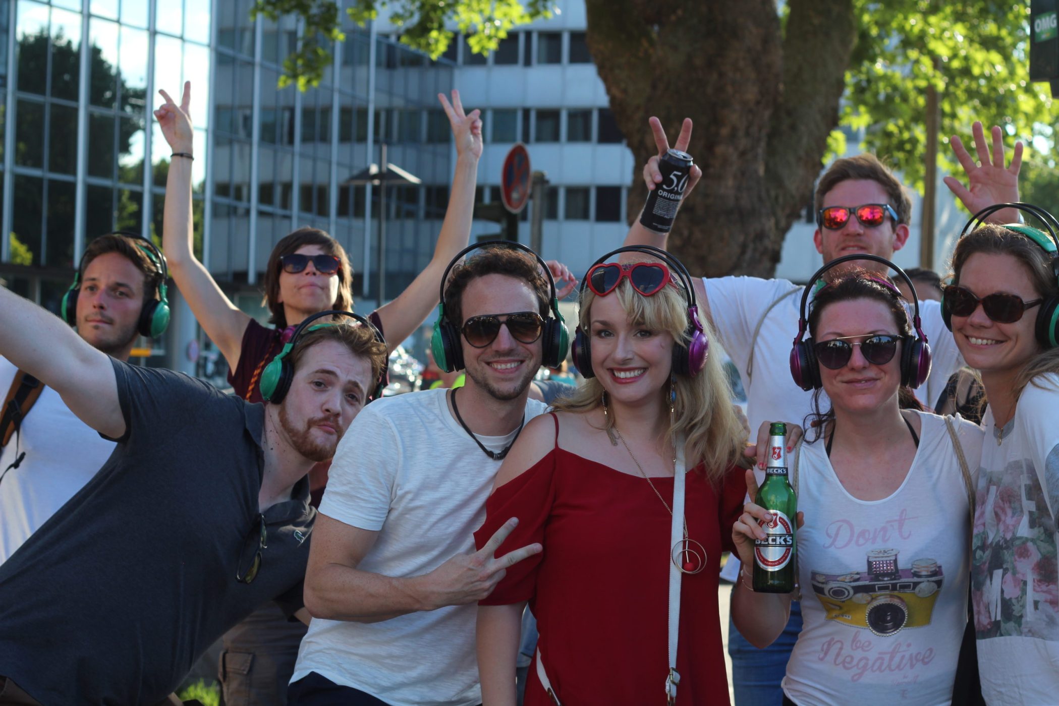 Silent Disco - "Walk'n'Dance Tour | Walking and Dancing Berlin